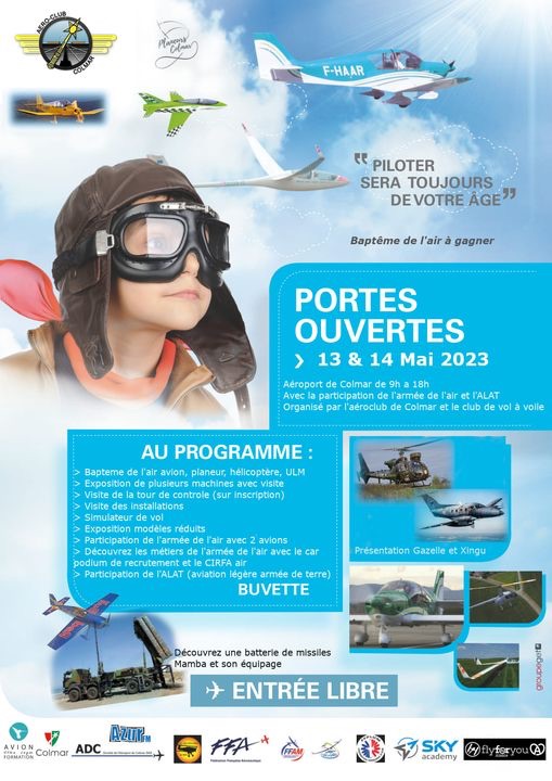 Portes ouvertes à l' Aéroclub de Colmar - MovenFlight