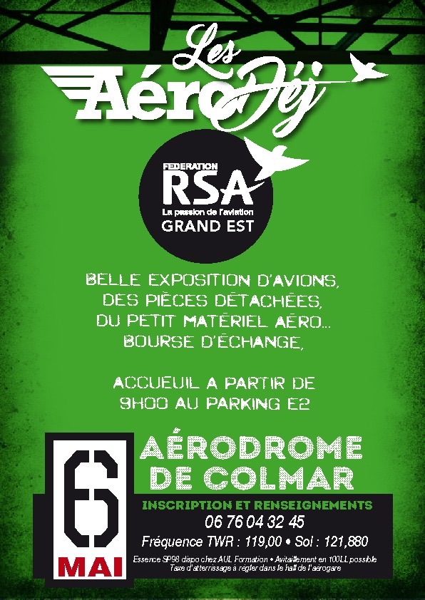 Aéro Dèj RSA Grand Est Colmar - MovenFlight